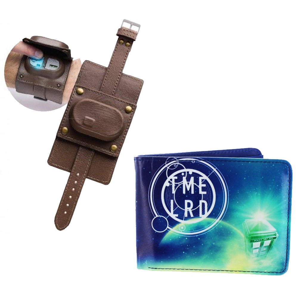 Doctor Who Themed Set With Wallet And Watch | Free Shipping