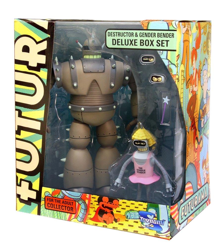 Futurama Destructor & Gender Bender Exclusive Deluxe Box Set | Free Sh