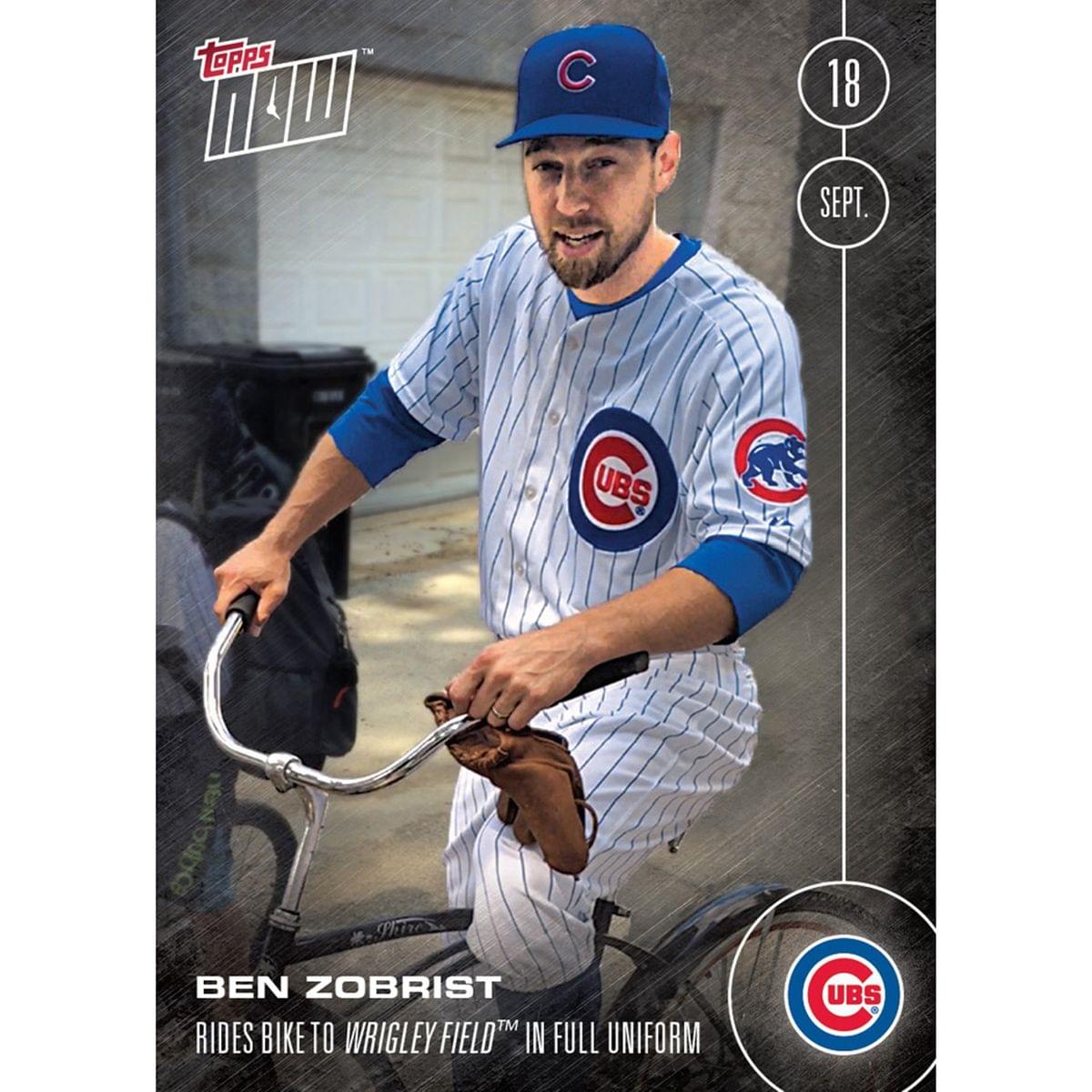 MLB Chicago Cubs Ben Zobrist #475 Topps NOW | Free Shipping