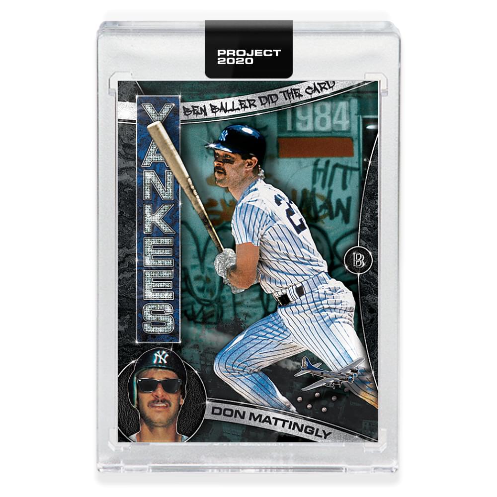 Topps PROJECT 2020 Card 170 1984 Don Mattingly by Ben Baller | Free Sh