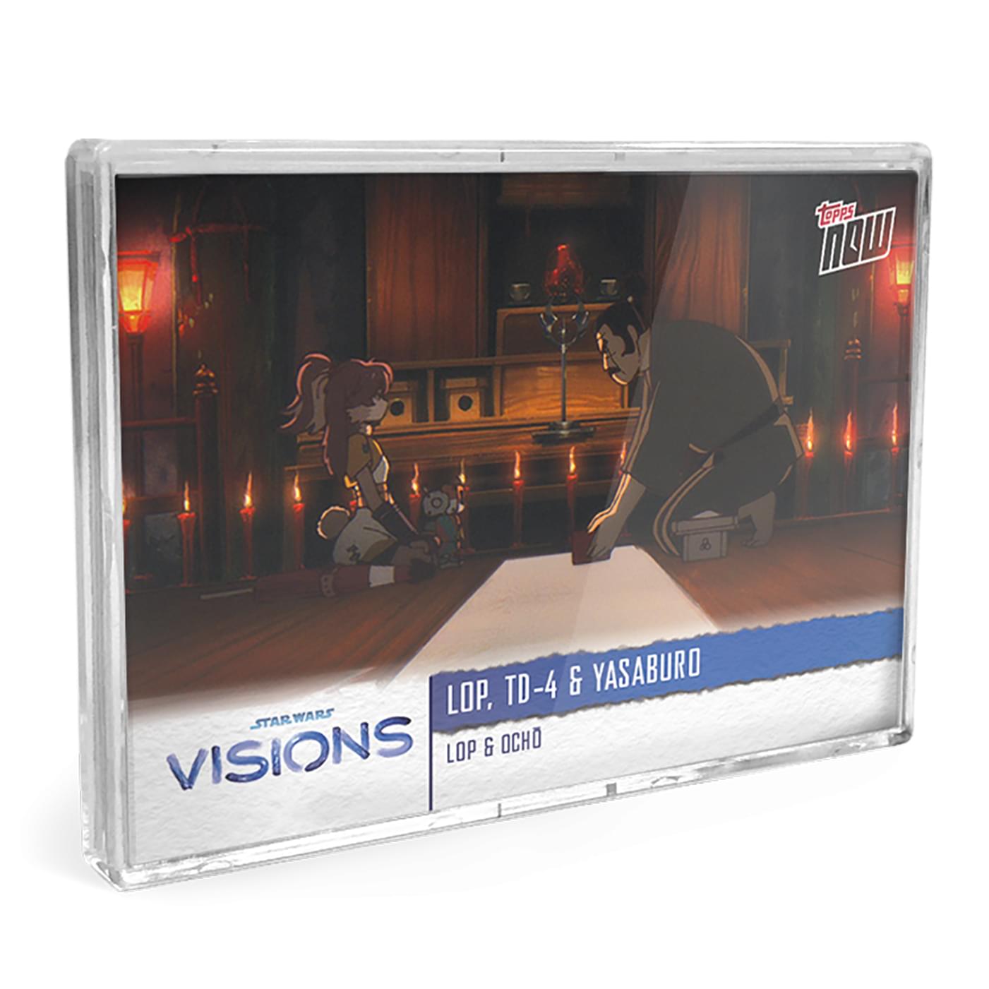 Star Wars Visions 2021 TOPPS NOW | Lop & Ocho | Free Shipping