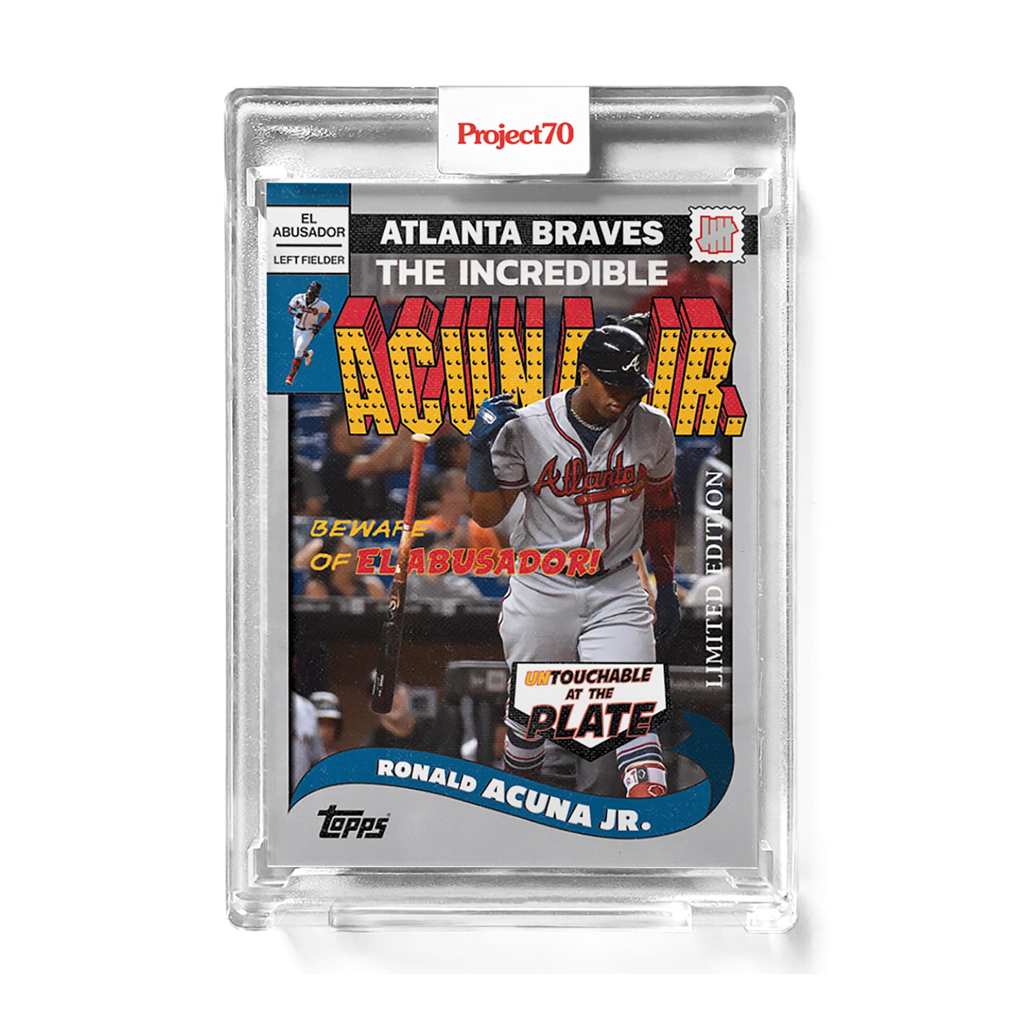 Project70 #286 | 2002 Ronald Acuna Jr x UNDEFEATED | Free Shipping