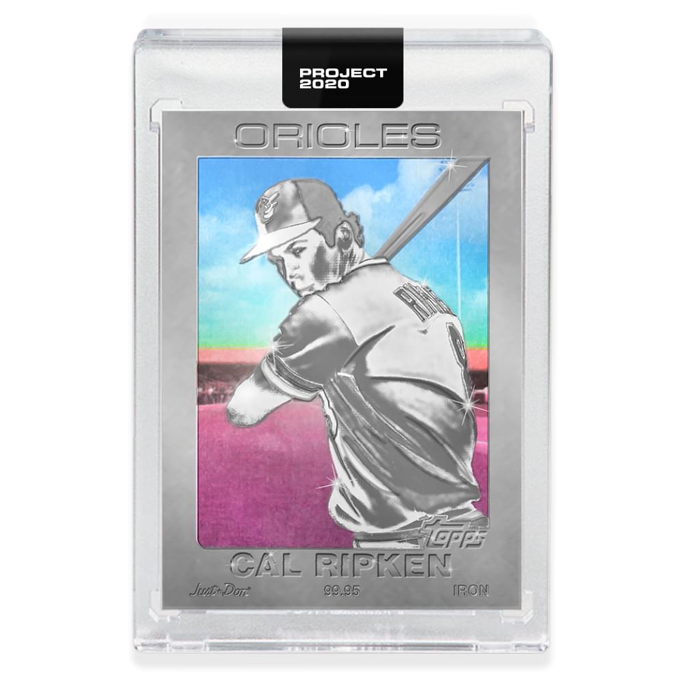 Topps PROJECT 2020 Card 92 - 1982 Cal Ripken Jr. by Don C | Free Shipp