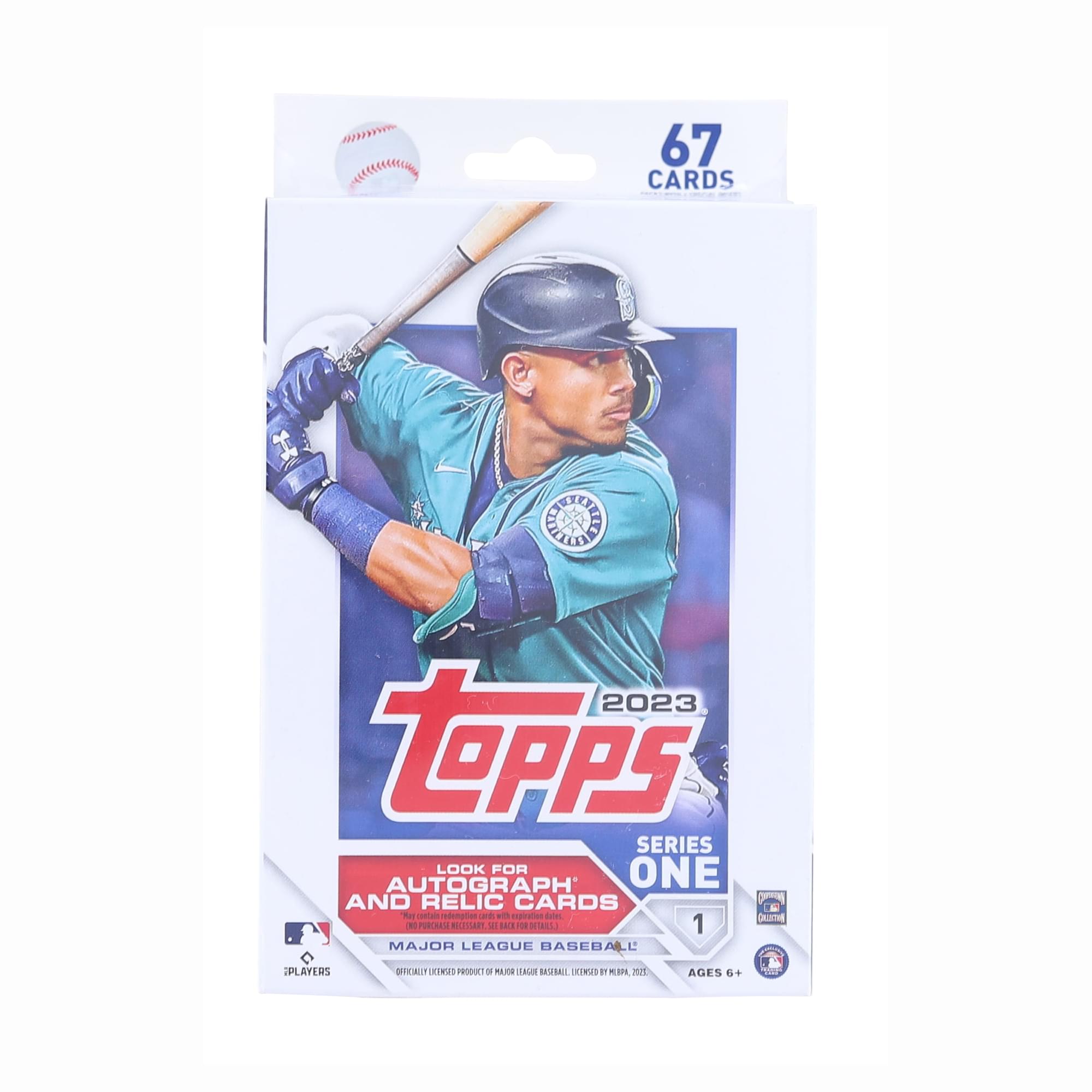 MLB 2023 Topps Baseball Series 1 Hanger Pack | Free Shipping