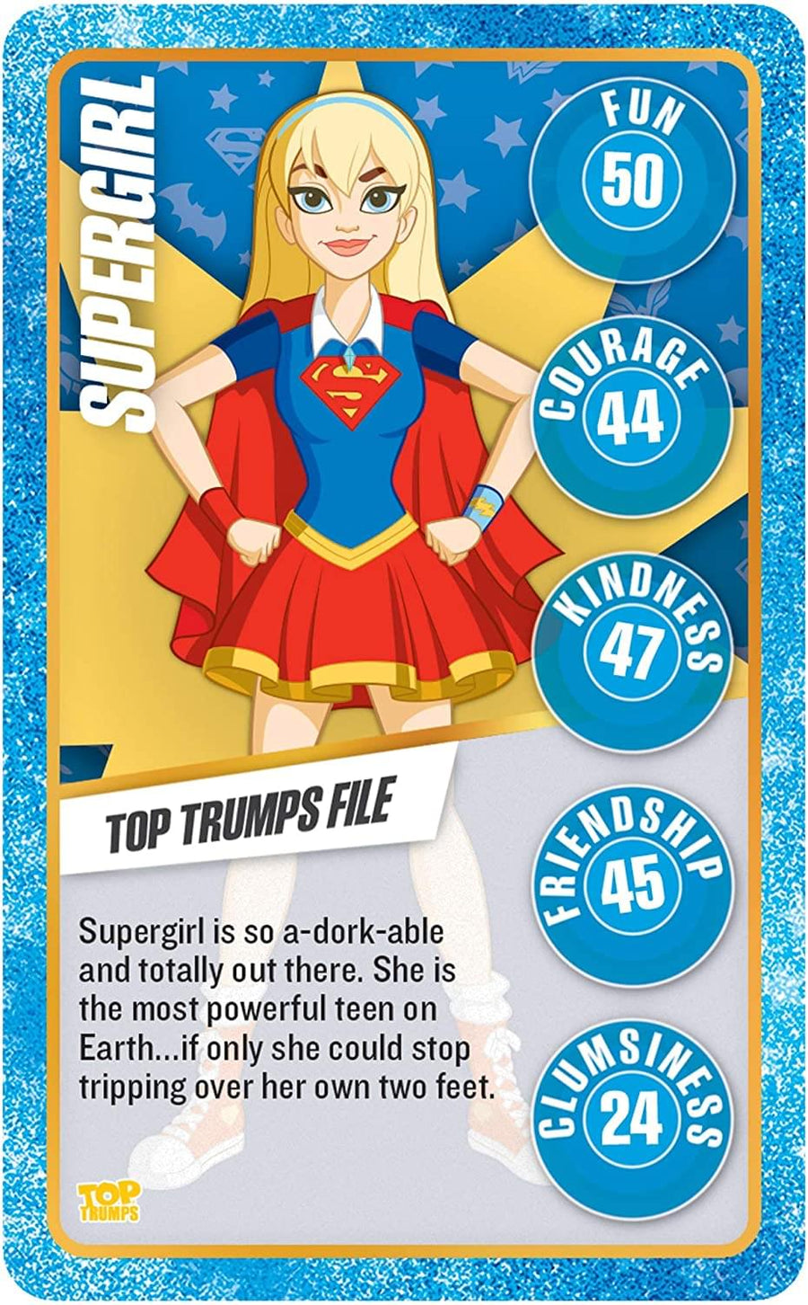 DC Super Hero Girls Top Trumps Card Game | Free Shipping