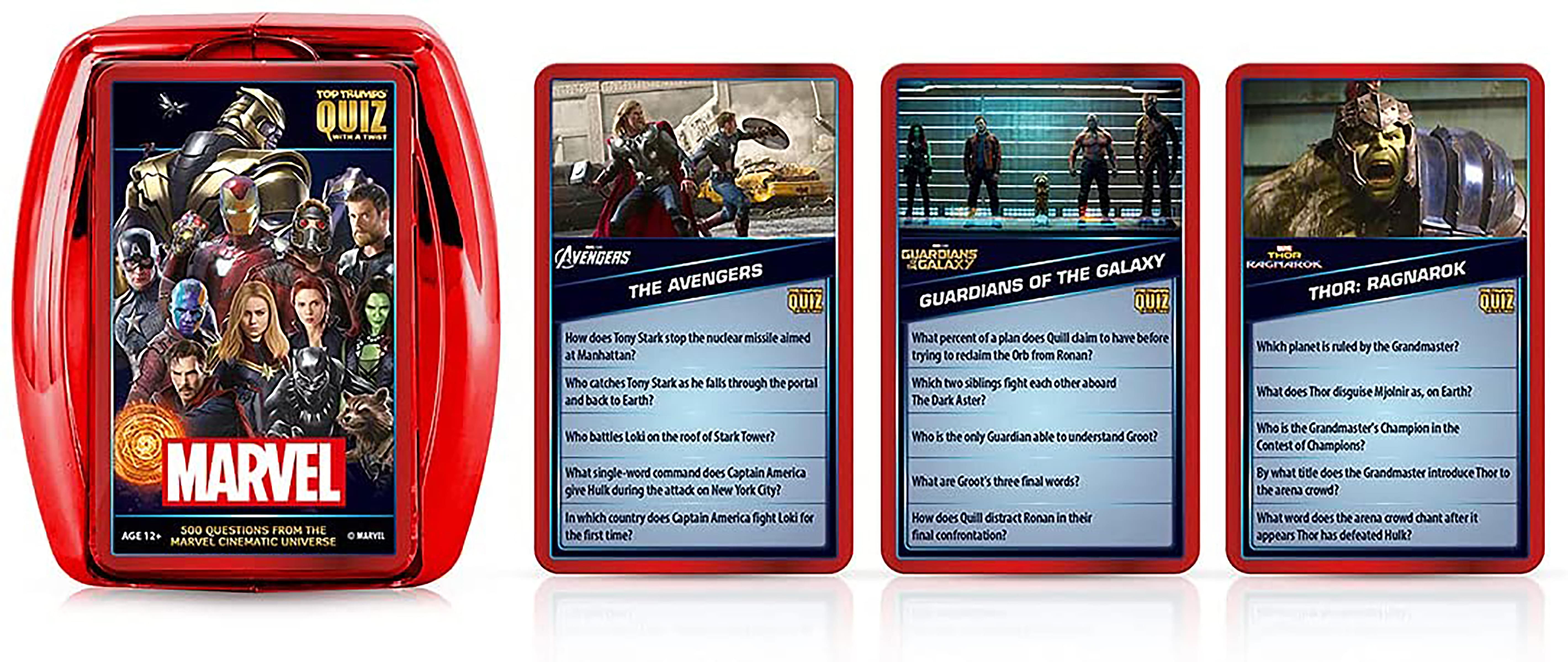 Marvel Cinematic Universe Top Trumps Card Game | Free Shipping