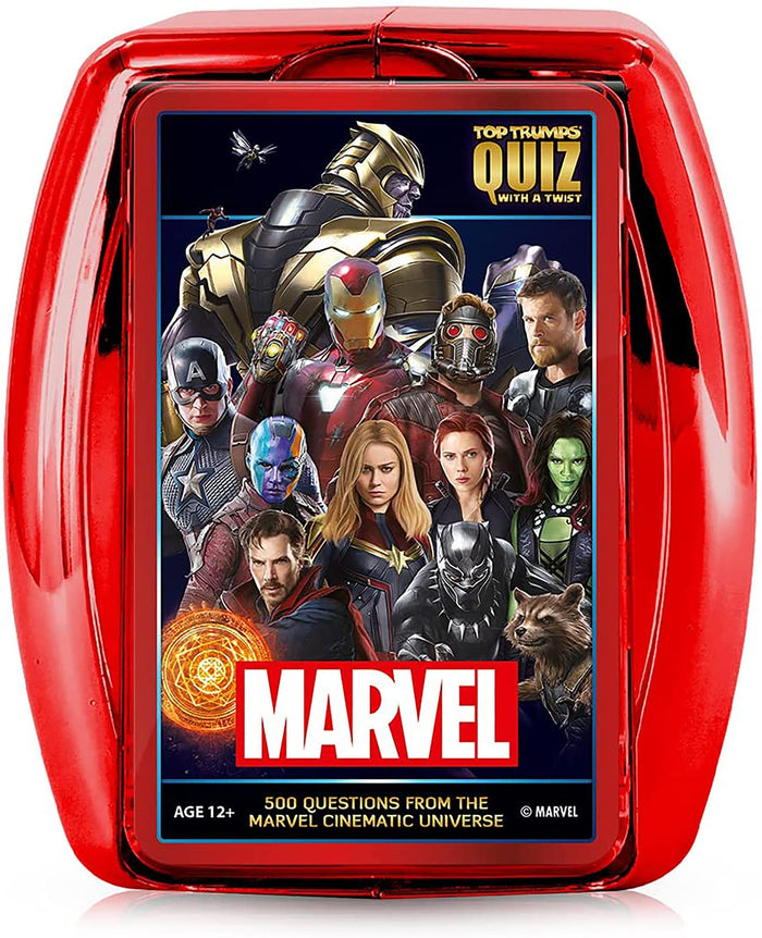 Marvel Cinematic Universe Top Trumps Card Game | Free Shipping