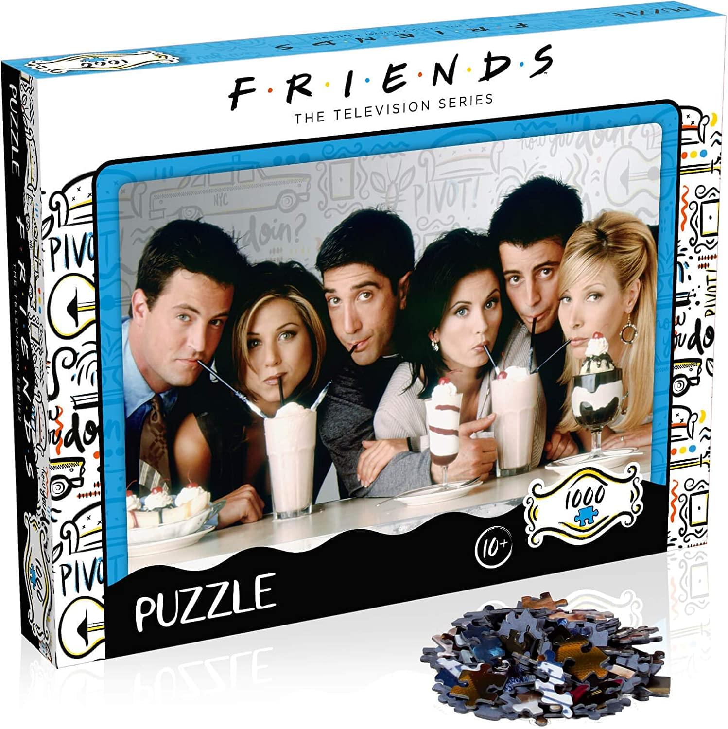 Friends Milkshake 1000 Piece Jigsaw Puzzle | Free Shipping