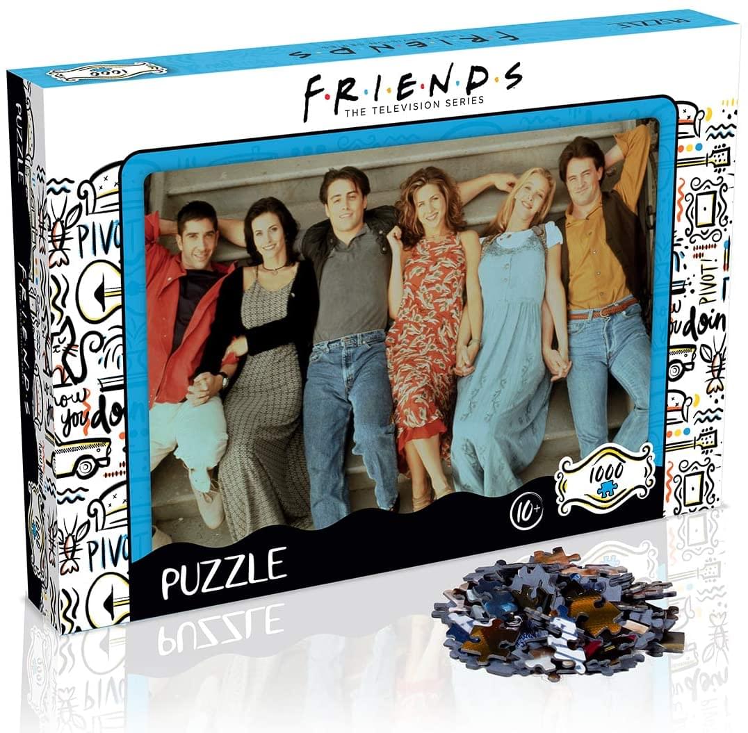Friends Stairs 1000 Piece Jigsaw Puzzle | Free Shipping
