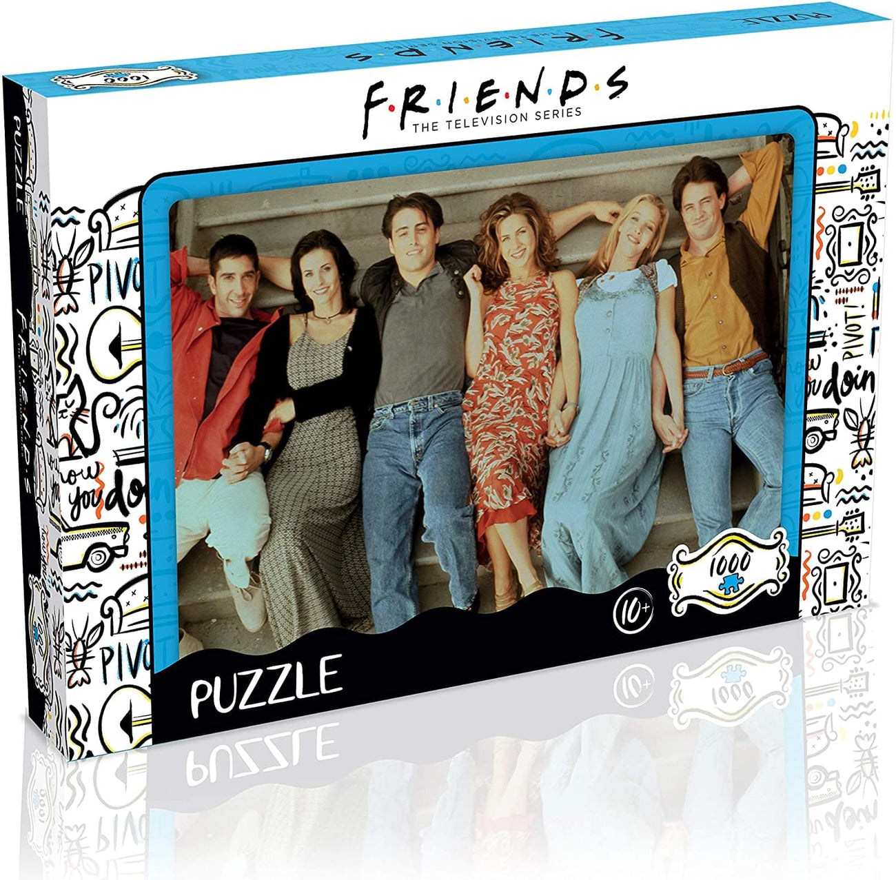 Friends Stairs 1000 Piece Jigsaw Puzzle | Free Shipping