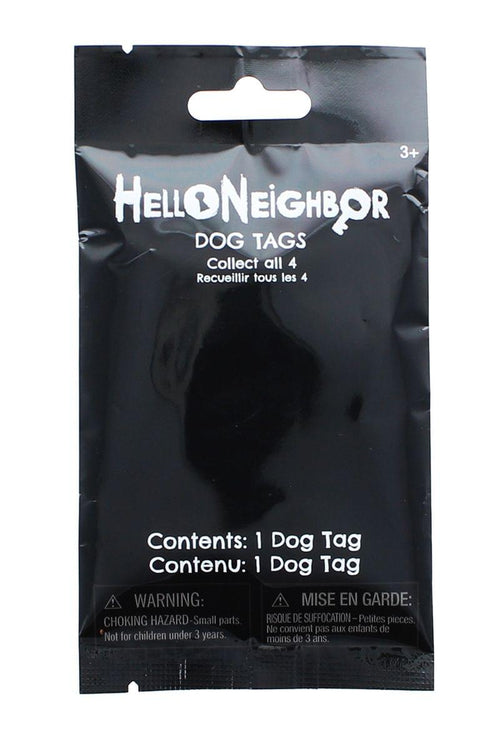 Hello Neighbor Blind Bagged Dog Tags - One Random | Free Shipping