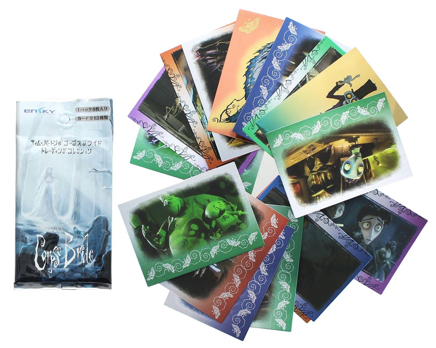 Corpse Bride Japanese Trading Cards - 15 Pack Box | Free Shipping
