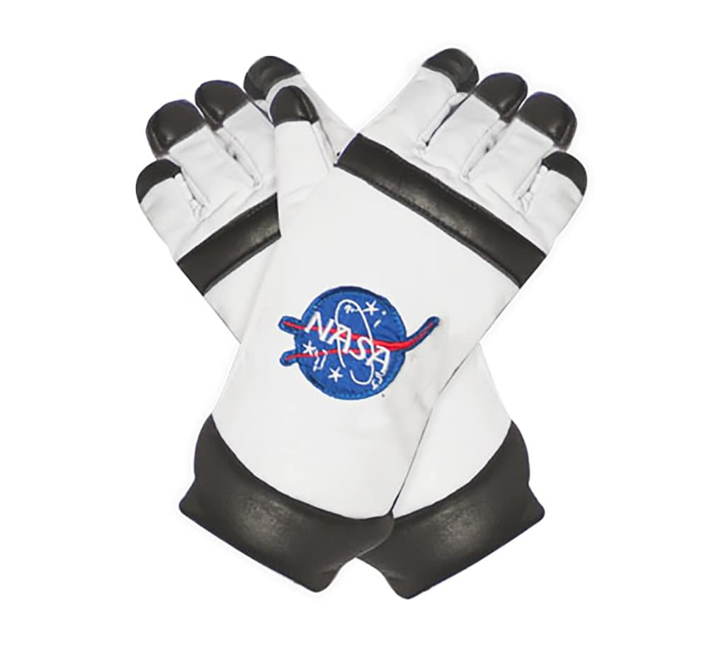 NASA Astronaut Child Costume Gloves - One Size - White | Free Shipping