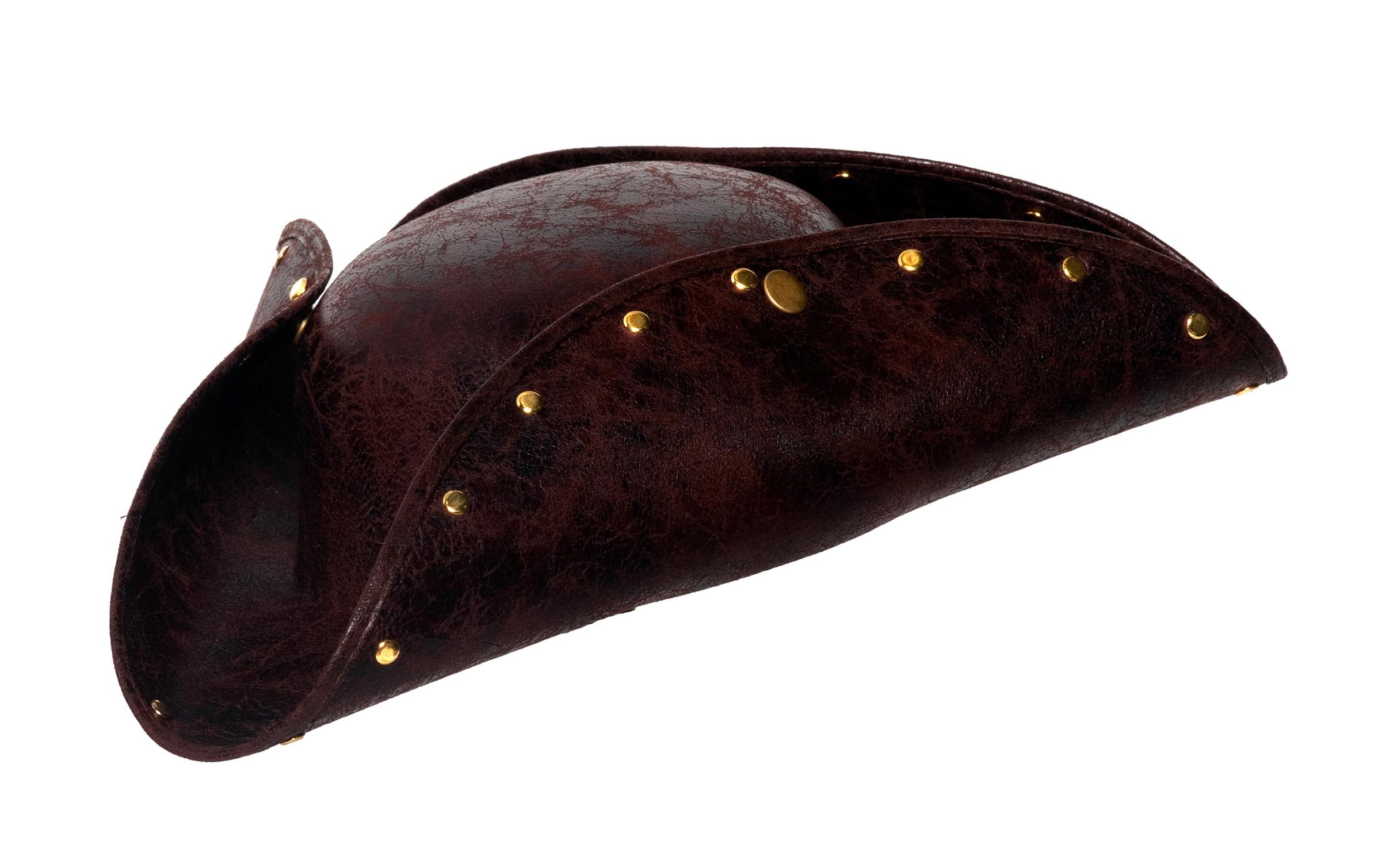 Studded Tri-Corner Hat Adult Costume Accessory | Free Shipping