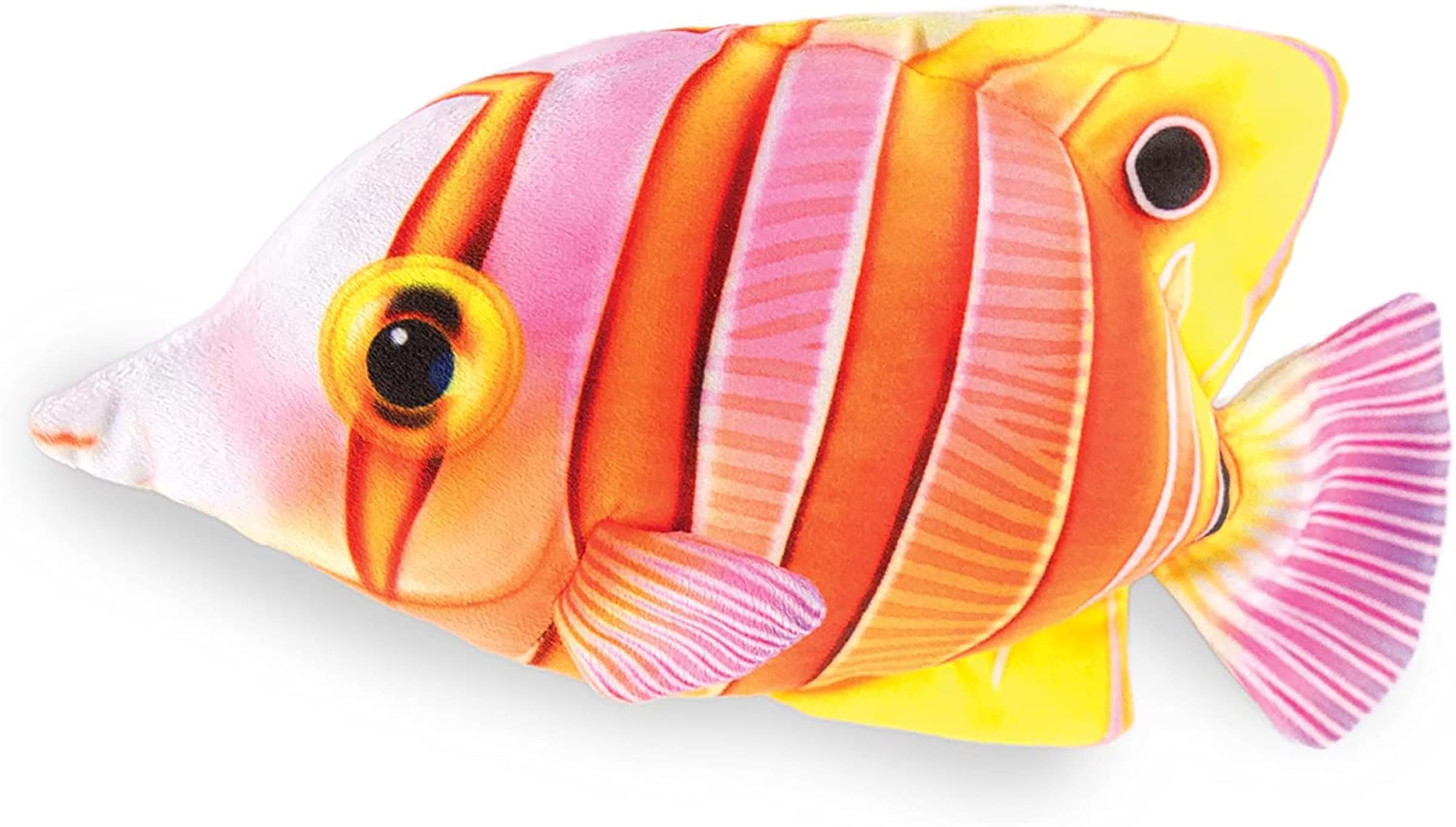 Real Planet Butterfly Fish Rocket 15" Realistic Soft Plush | Free Ship