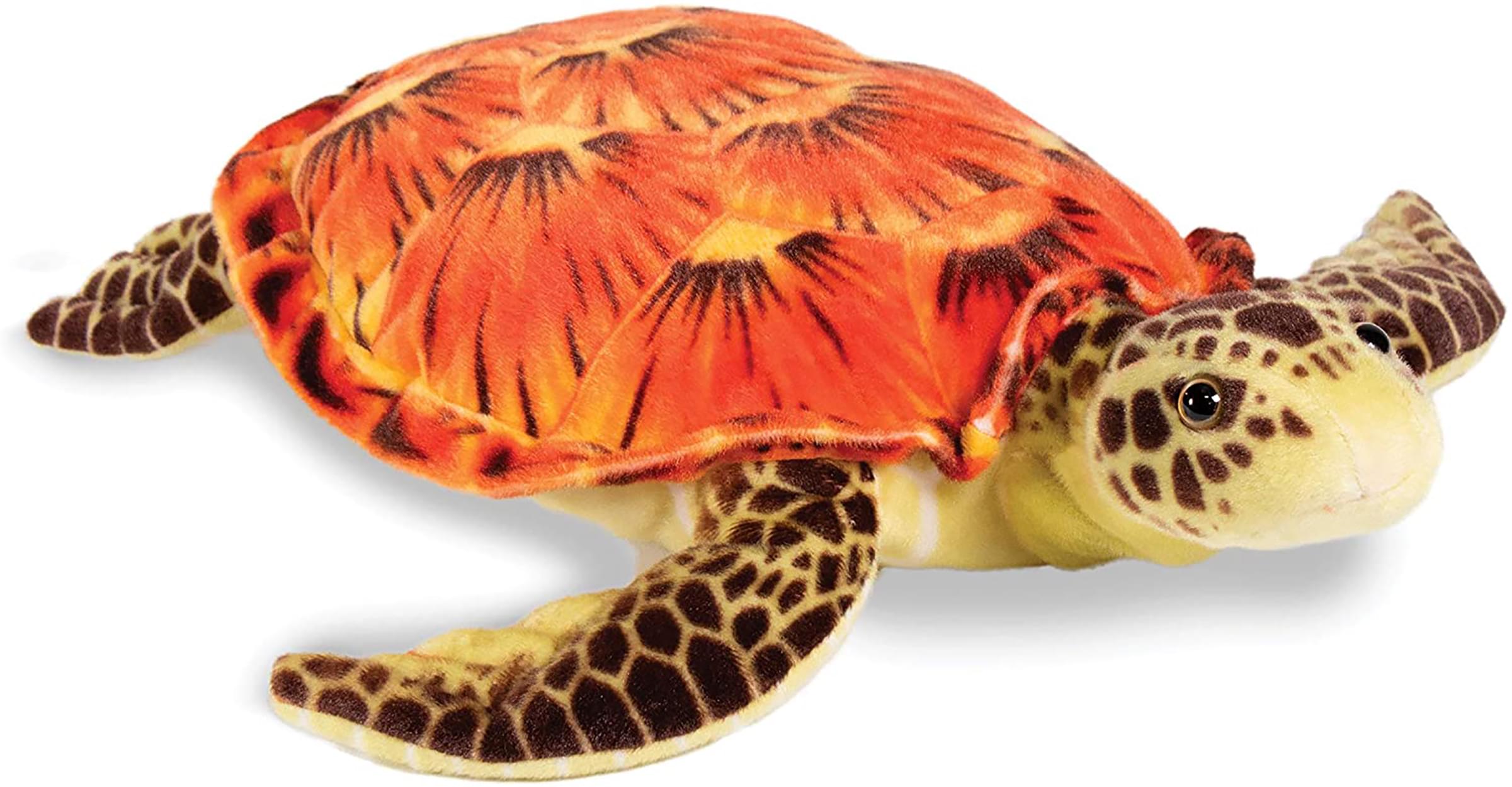 Real Planet Sea Turtle Red 19.75" Realistic Soft Plush | Free Shipping