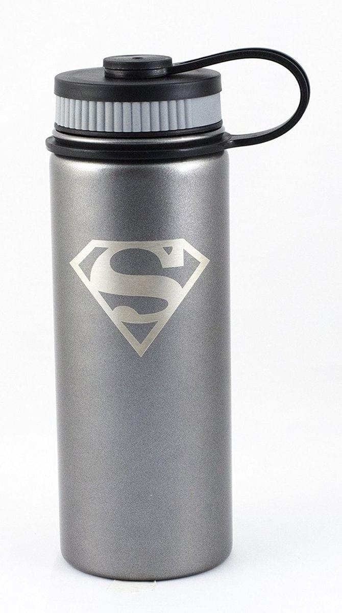 DC Superman Logo 18oz Stainless Steel Water Bottle | Free Shipping