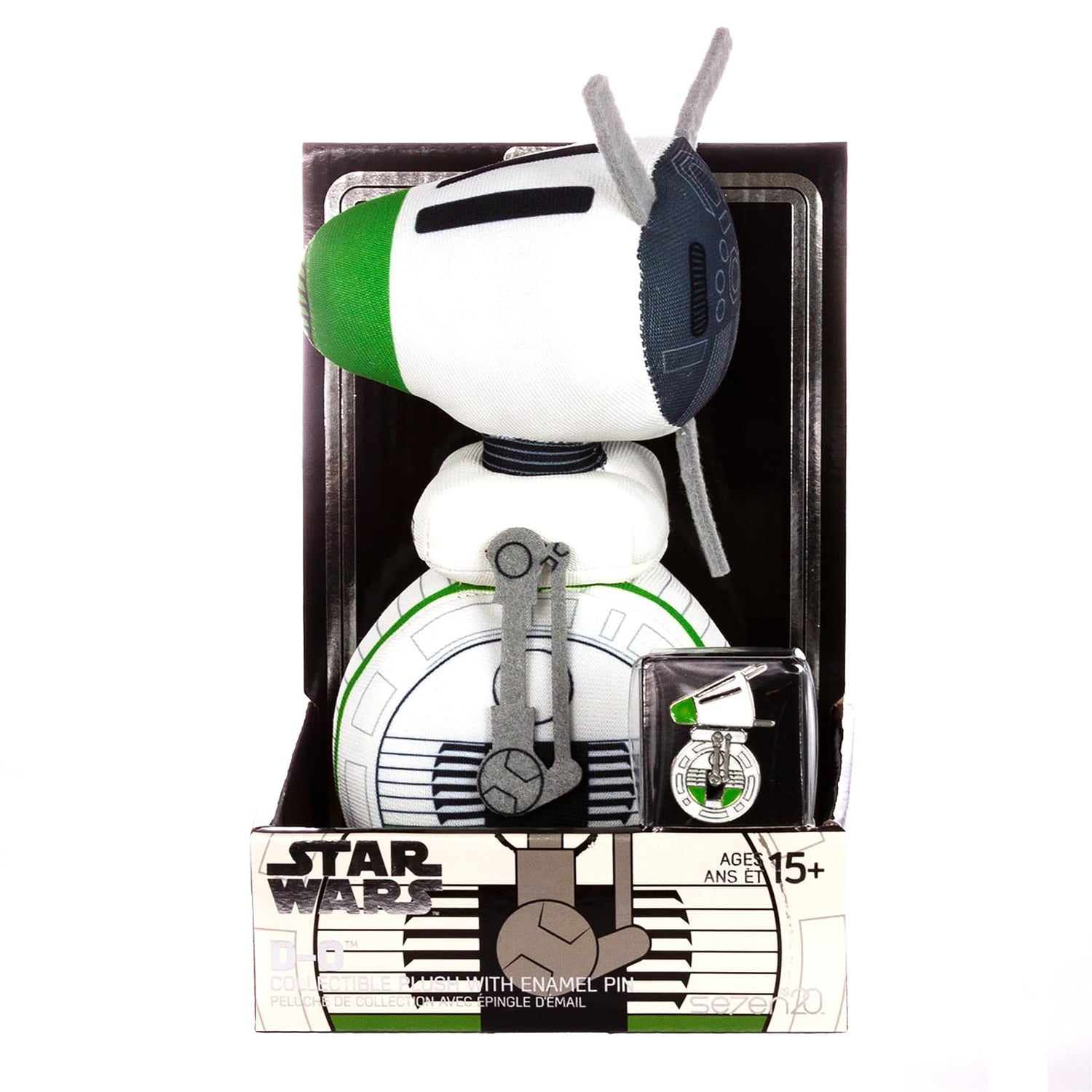 Star Wars D-O Stylized 7 Inch Plush With Enamel Pin | Free Shipping