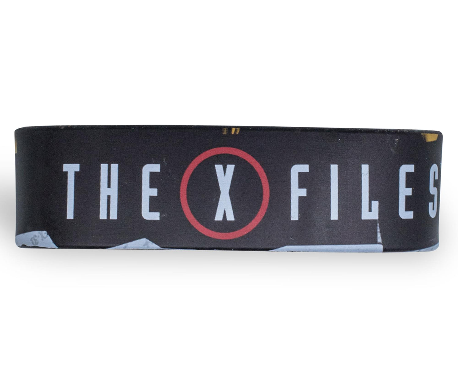 The X Files Logo Rubber Wristband | Free Shipping