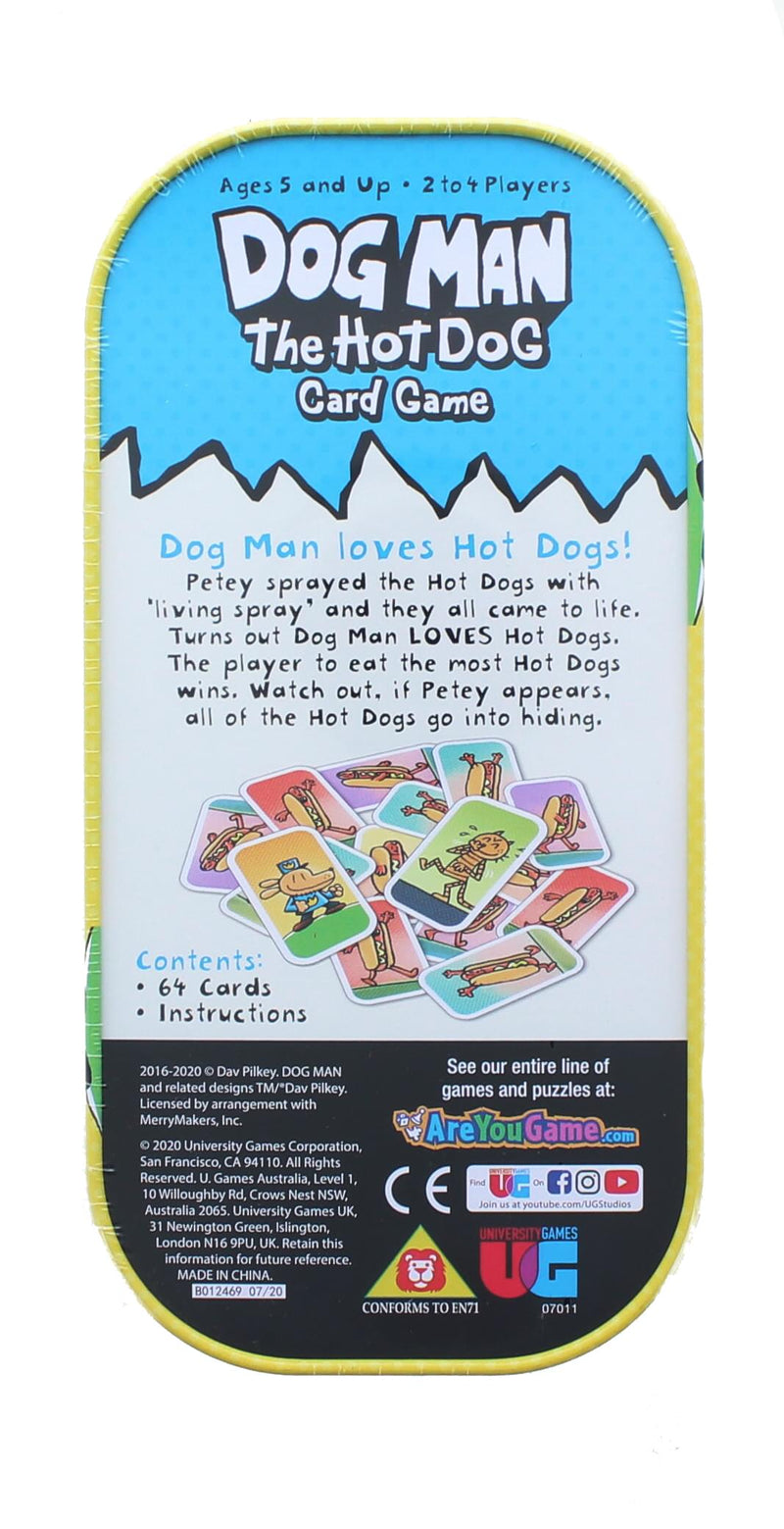 Dog Man The Hot Dog Card Game | 2-4 Players | Free Shipping