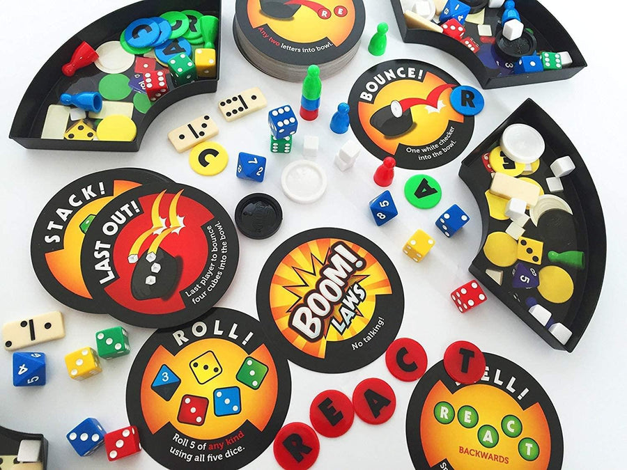 ShaBoom! The In-Your-Face Race Game | For 2+ Players | Free Shipping