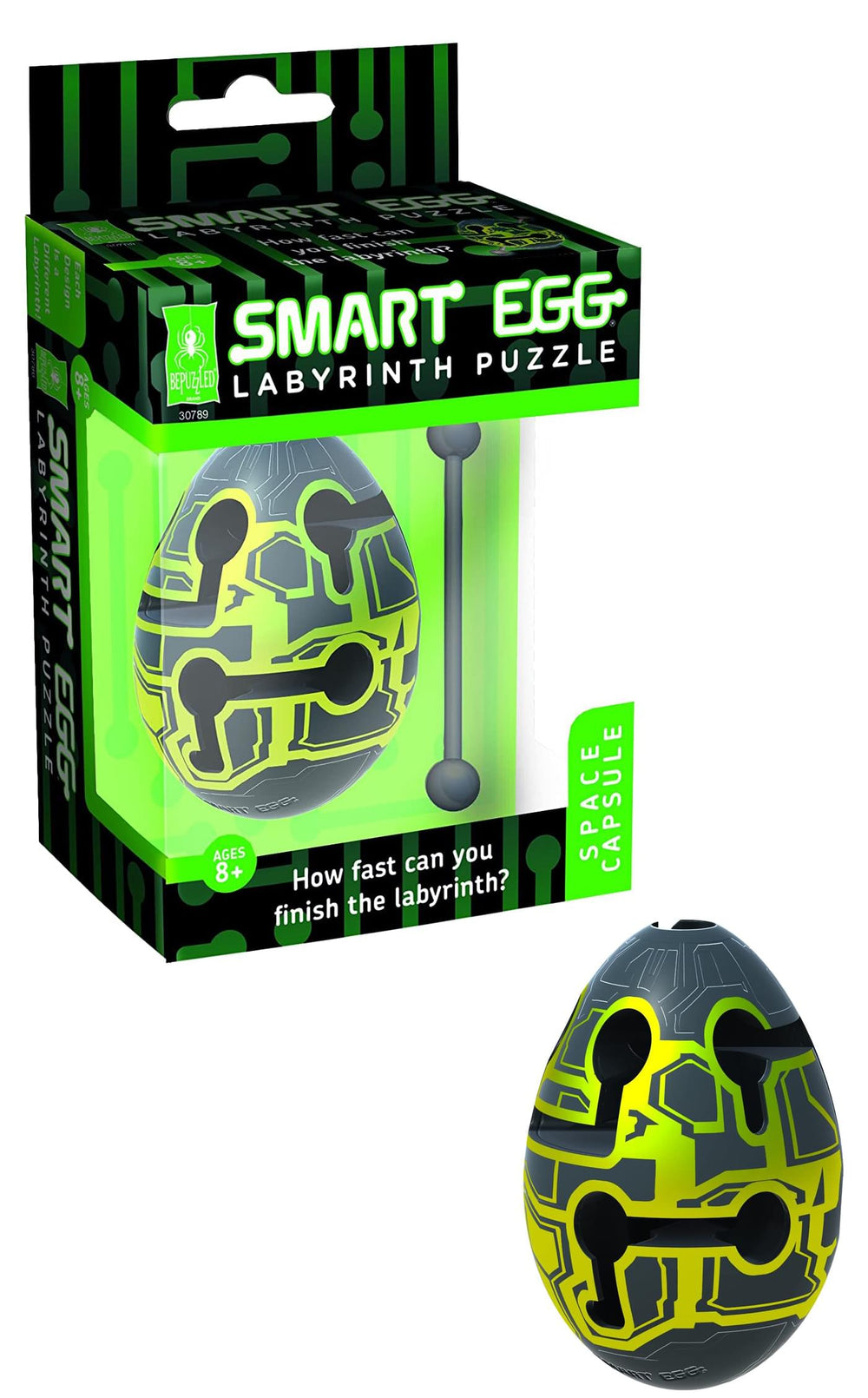 Smart Egg 1-Layer Level 2 Labyrinth Puzzle | Space Capsule | Free Ship
