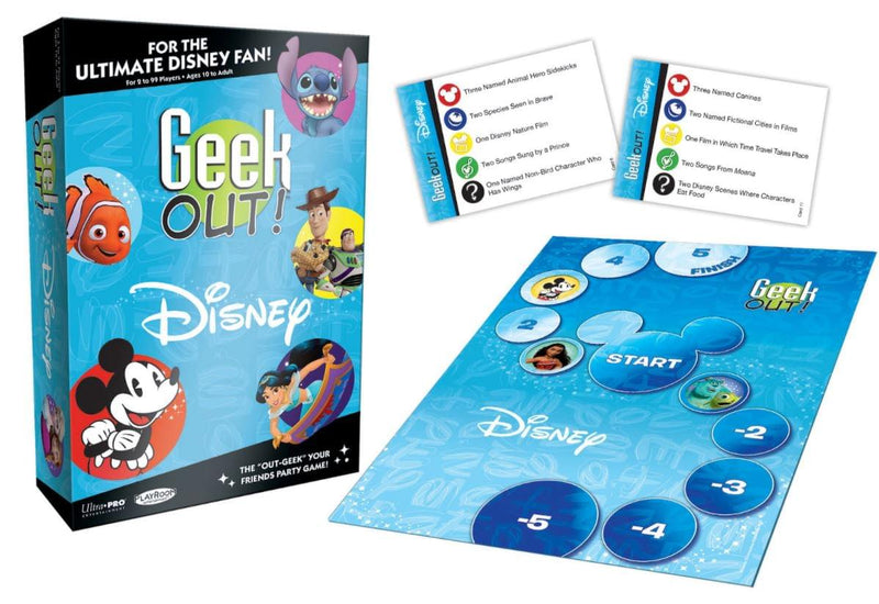 Disney Geek Out Trivia Card Game | Free Shipping