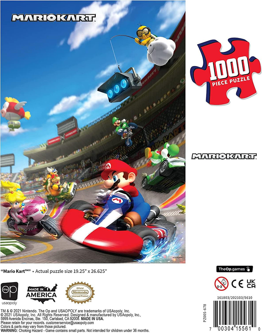 Mario Kart 1000 Piece Jigsaw Puzzle | Free Shipping
