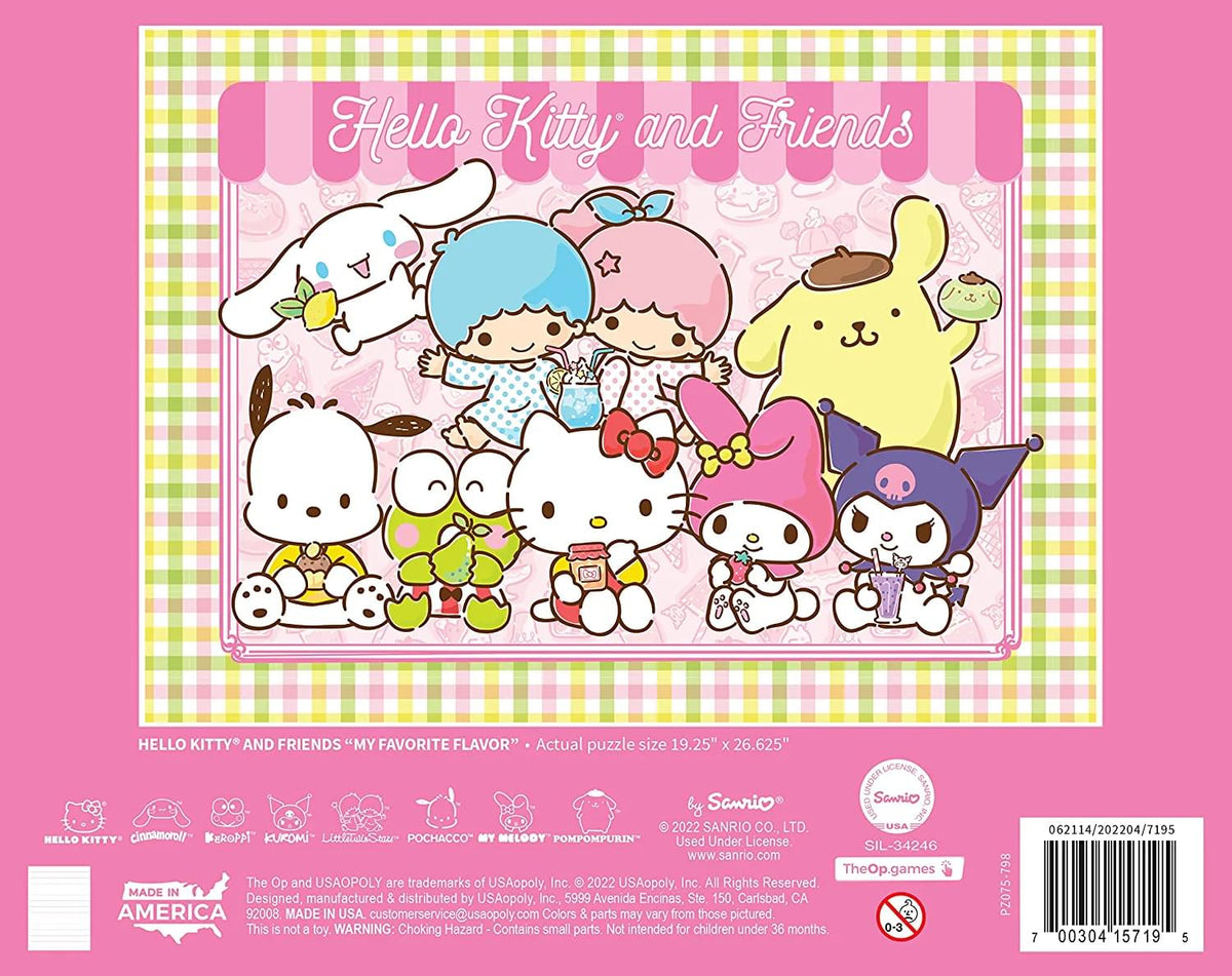 Hello Kitty & Friends 1000 Piece Jigsaw Puzzle | Free Shipping