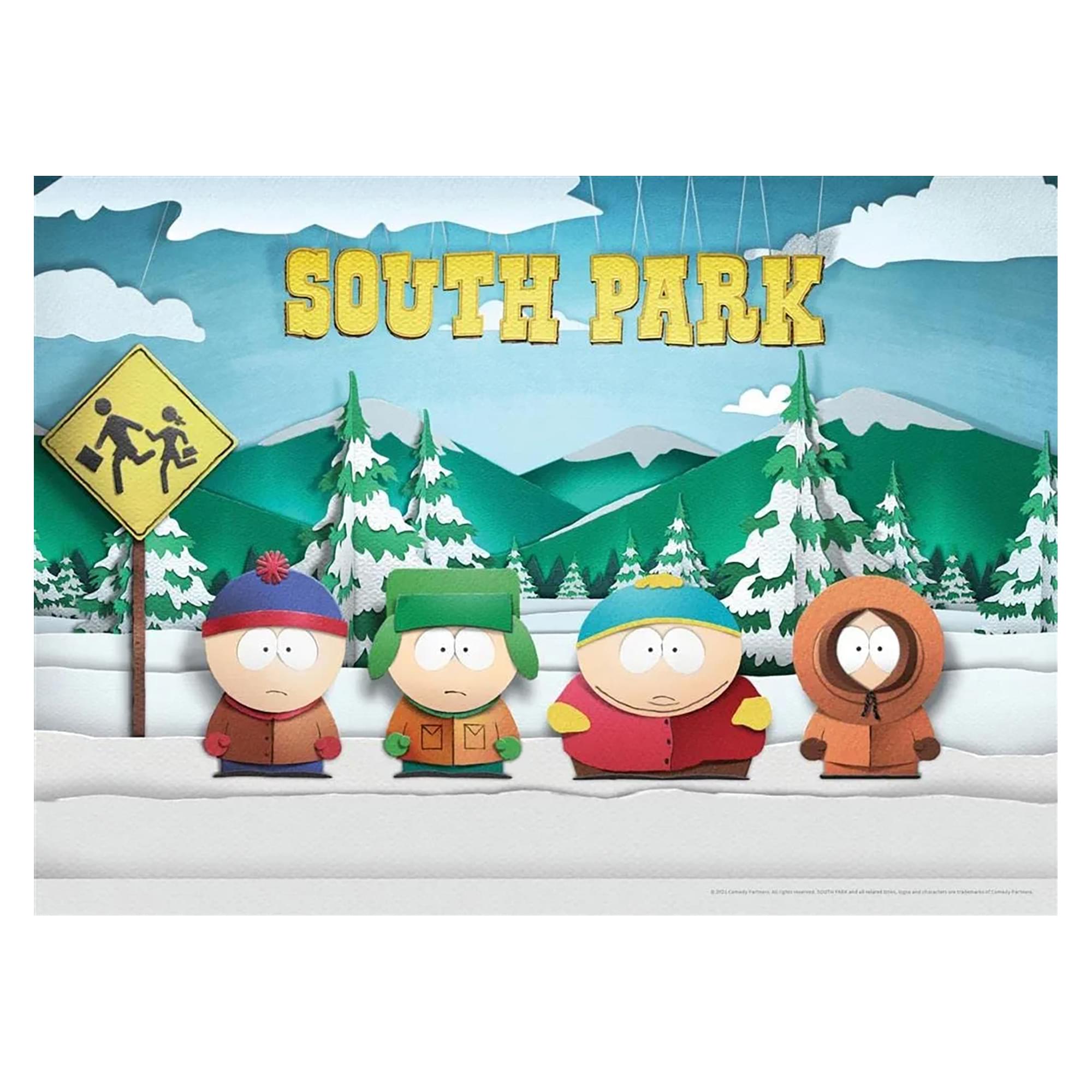 South Park Bus Stop 1000 Piece Jigsaw Puzzle | Free Shipping
