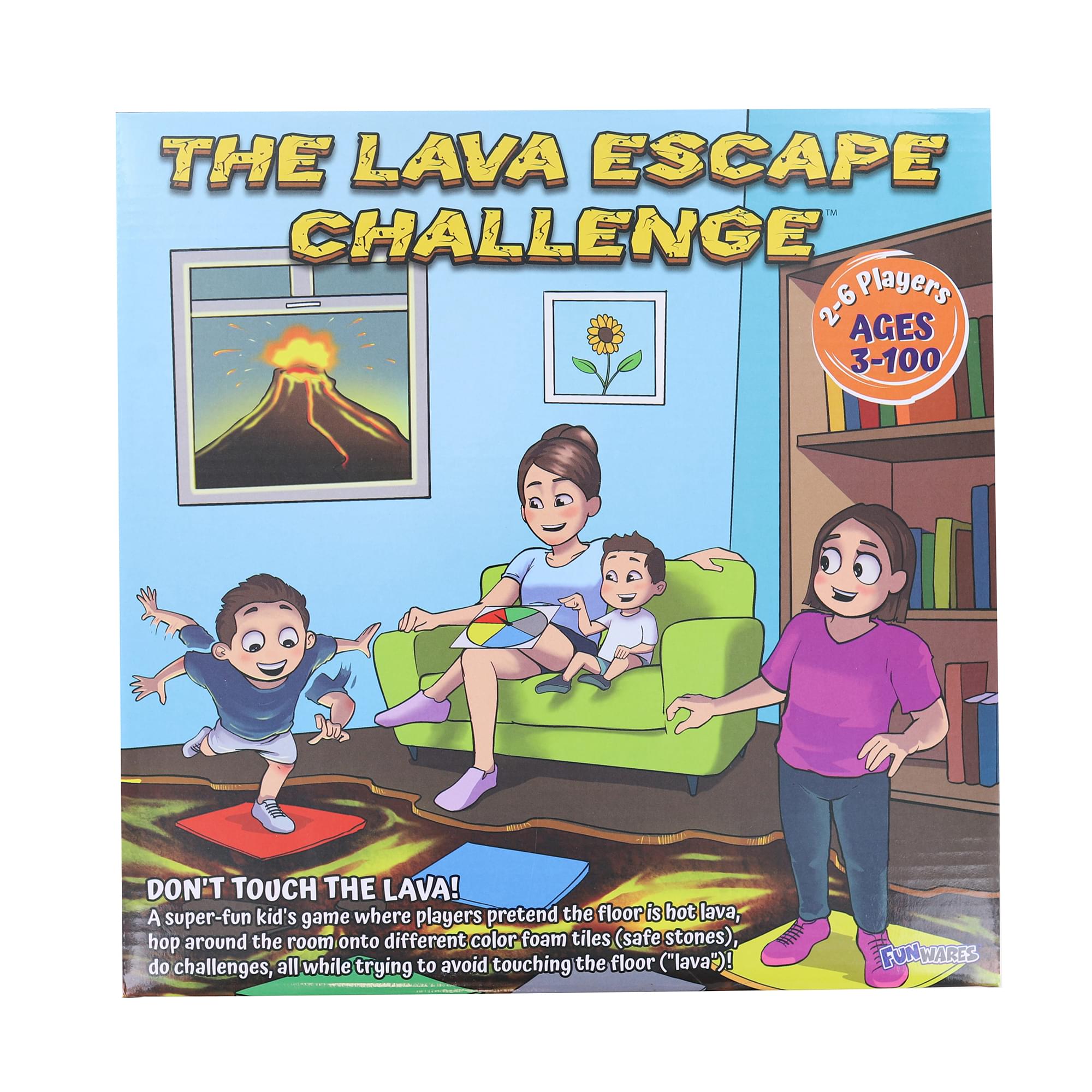 The Lava Escape Challenge Game | 2-6 Players | Free Shipping