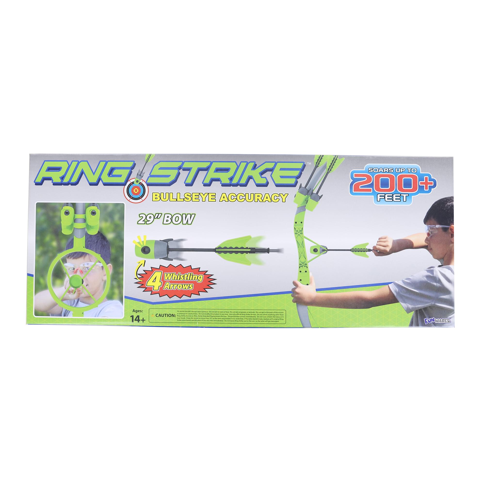Ring Strike Foam-Tipped Rocket Launcher | Green | Free Shipping