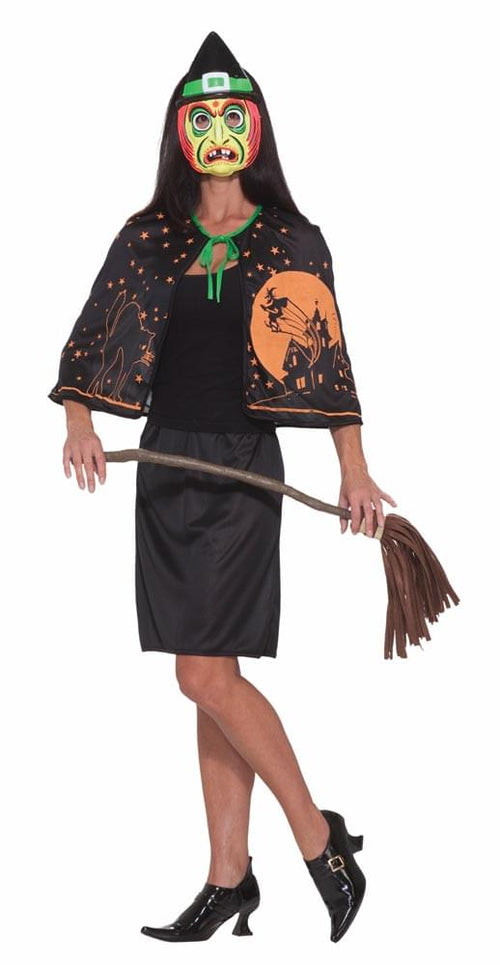 Retro Classic Witch Costume Adult | Free Shipping