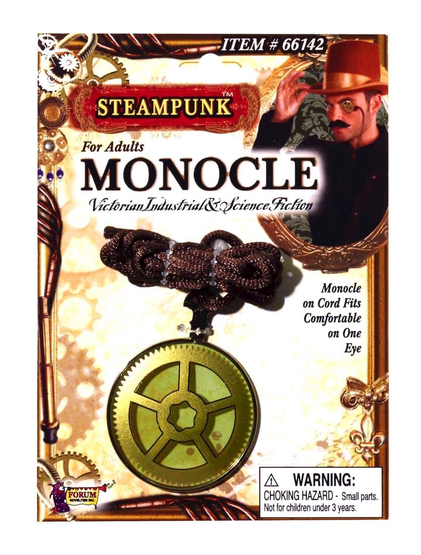 Steampunk Monocle Costume Eyewear Accessory | Free Shipping