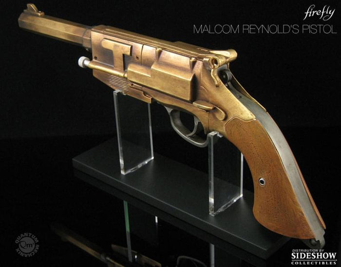 Firefly Mal Reynolds' Metal Plated Pistol Prop Replica | Free Shipping