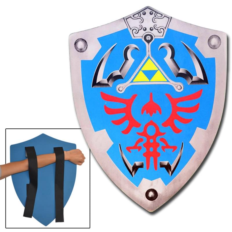 Legend Of Zelda Link Foam Blue Shield LARP | Free Shipping